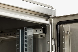 Stainless Steel Data Racks 12RU to 42RU - IP Enclosures UK